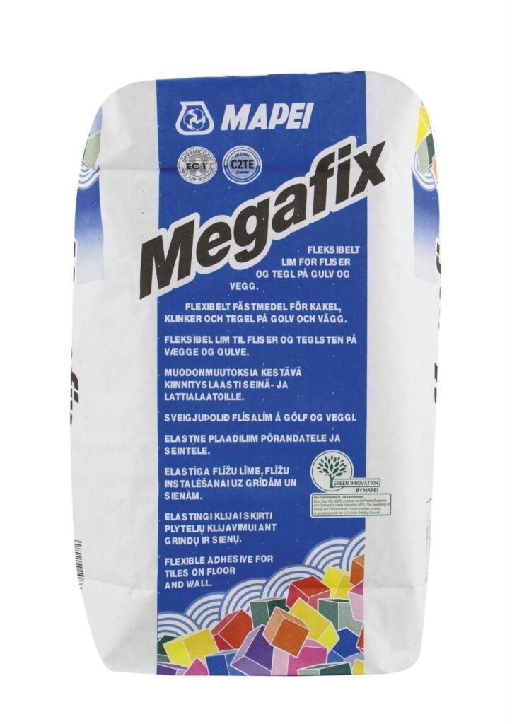 MEGAFIX GRÅ 20 KG - Flisespekteret